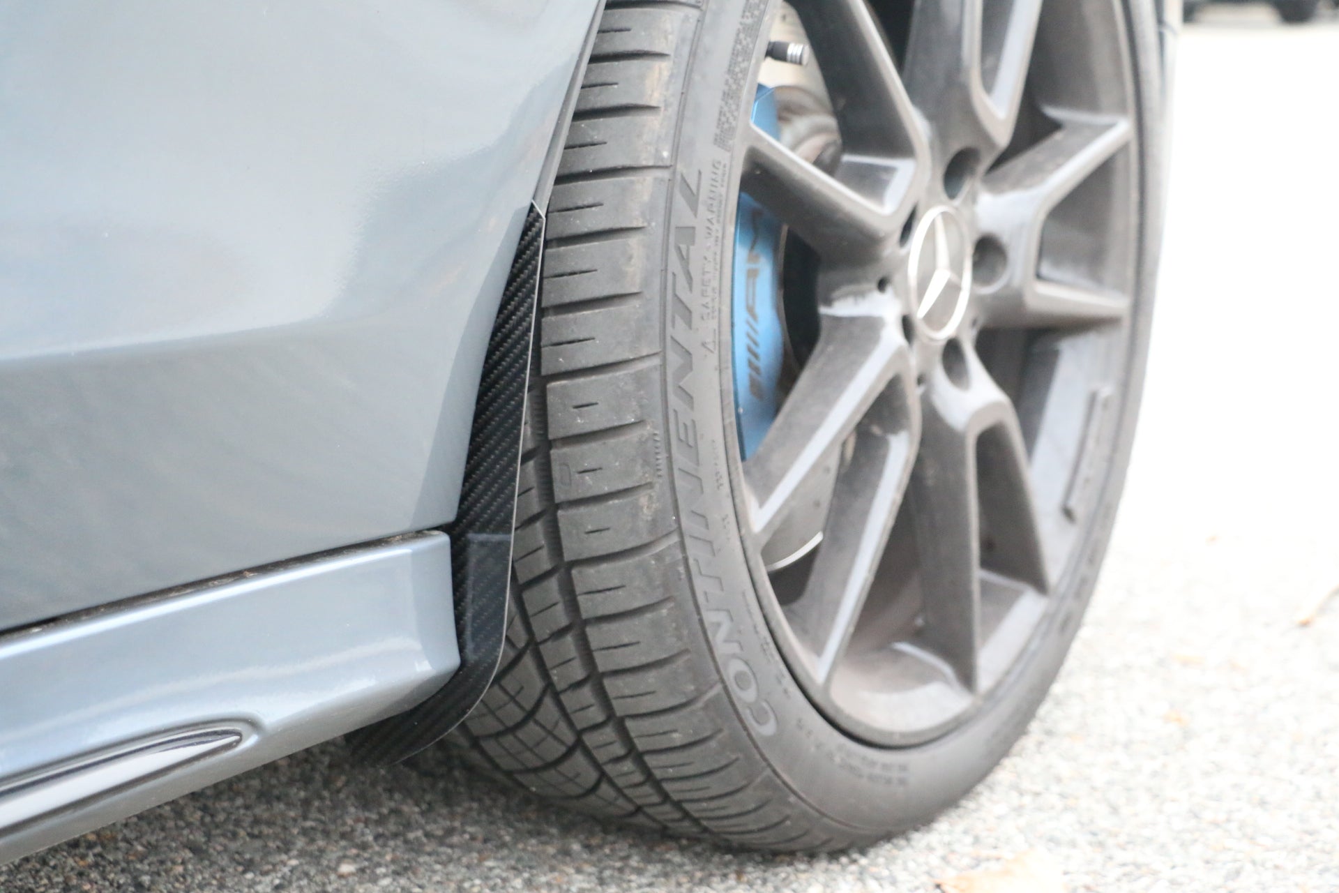 Aero Republic Mercedes Benz C43 C63 AMG Carbon Fiber Arch Guards Mud F ...