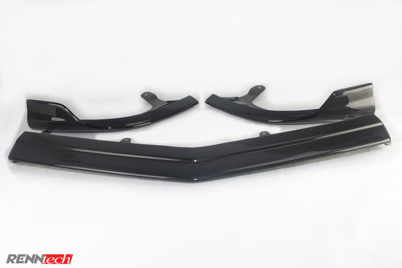 RENNtech | Carbon Fiber | 3 pc. Front Splitter | 218 - CLS Class ...
